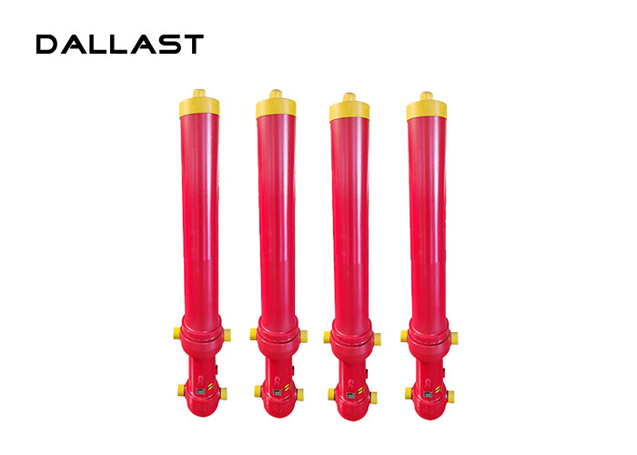 กระบอกสูบ Telescopic กระบอกสูบ Multi stage 4 Chromed, Telescopic ...